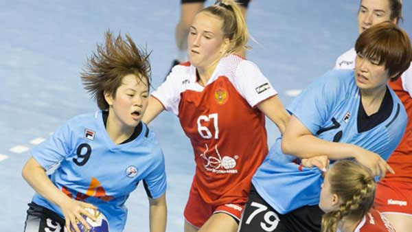 한국 러시아에 져 U 20 여자핸드볼 조2위몬테네그로와 16강