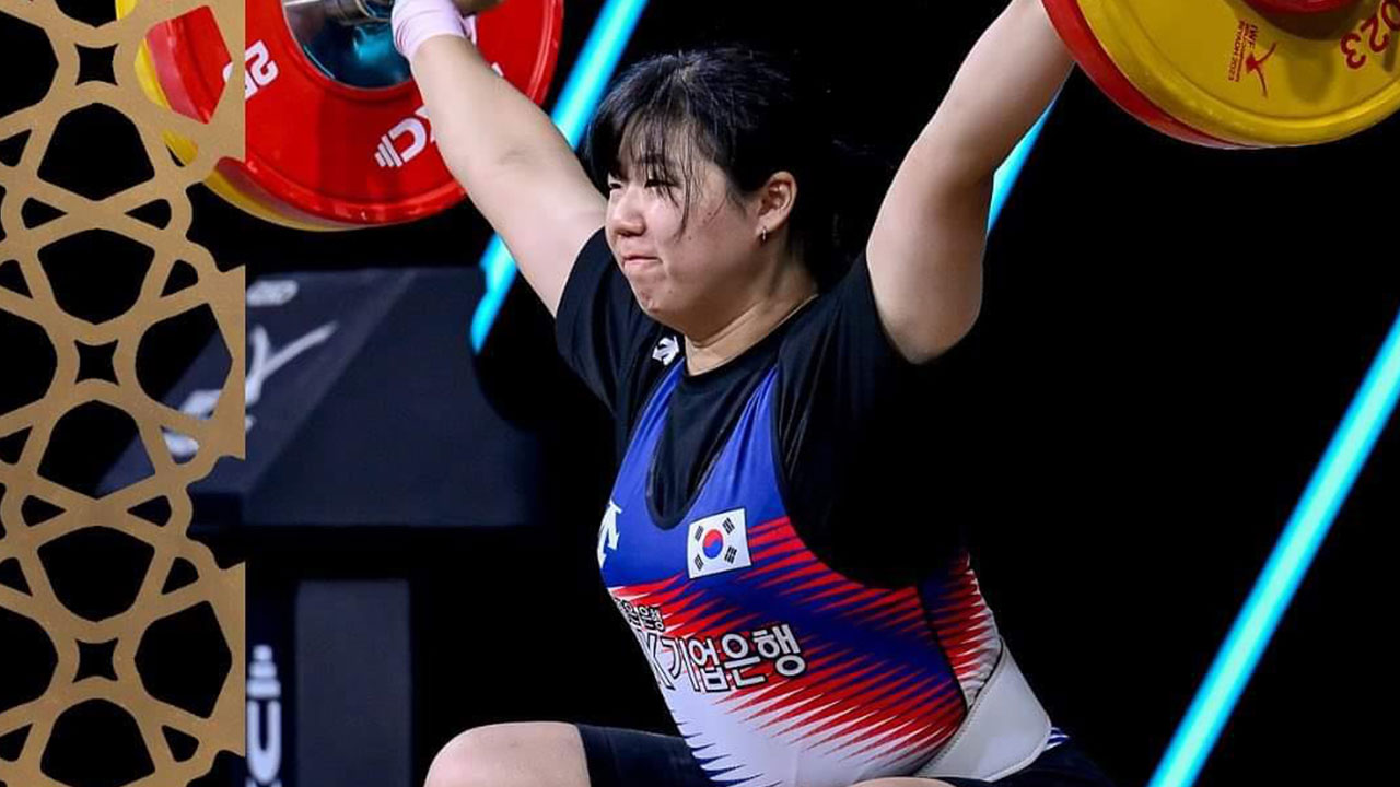 아시안게임 역도 윤하제정아람 여자 67kg급서 나란히 은동메달