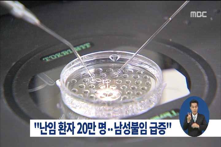 지난해 난임환자 20만 명…남성 불임 급증