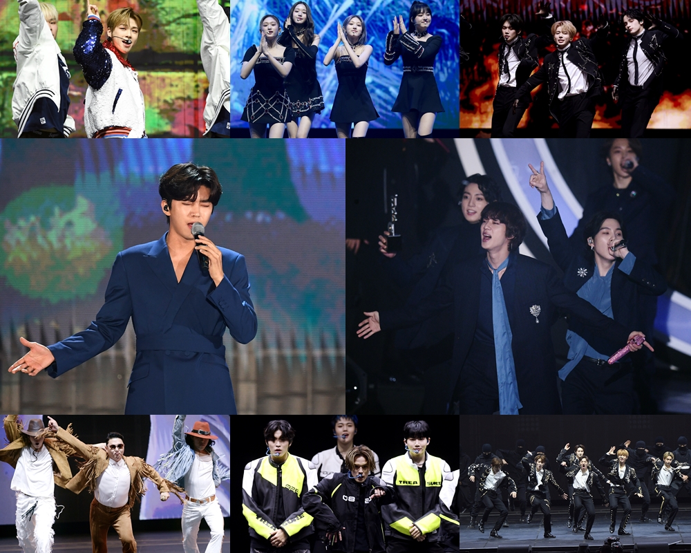 '2022 TMA' 방탄소년단, 5년 연속 대상 수상...임영웅 5관왕·NCT DREAM 4관왕