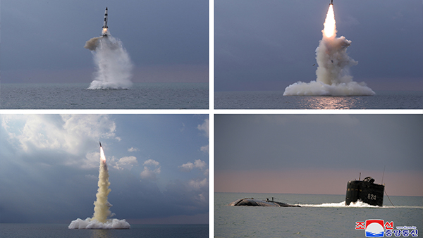 38노스 "SLBM 탑재 가능 북한 잠수함, 드라이 독으로 옮겨진 정황"