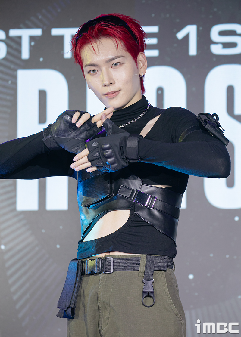 [포토] '엘라스트' 라노, 강렬 붉은 헤어