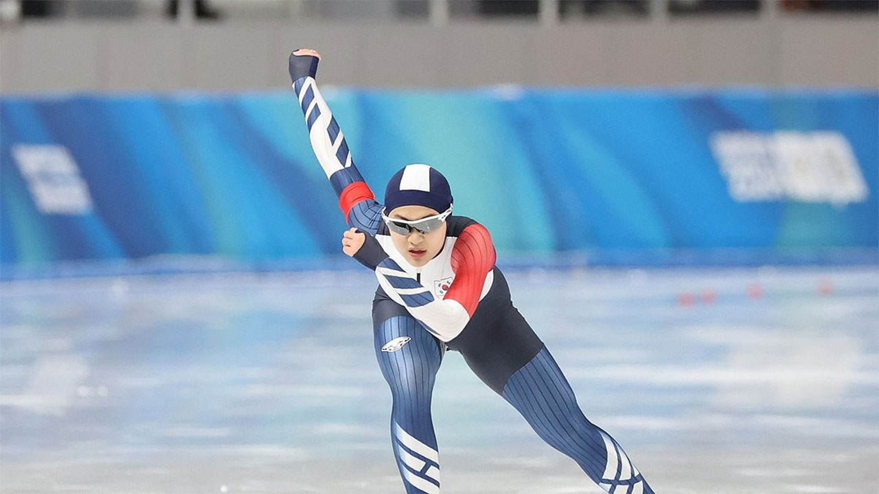[동계청소년올림픽] 스피드 스케이팅 정희단 여자 500m 은메달