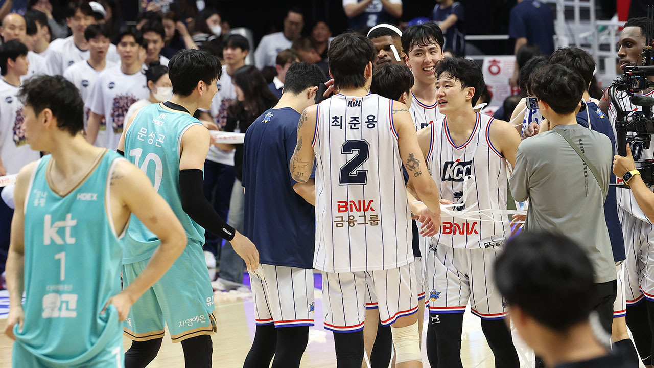 프로농구 KCC, 13년 만의 챔프전 우승‥MVP는 허웅
