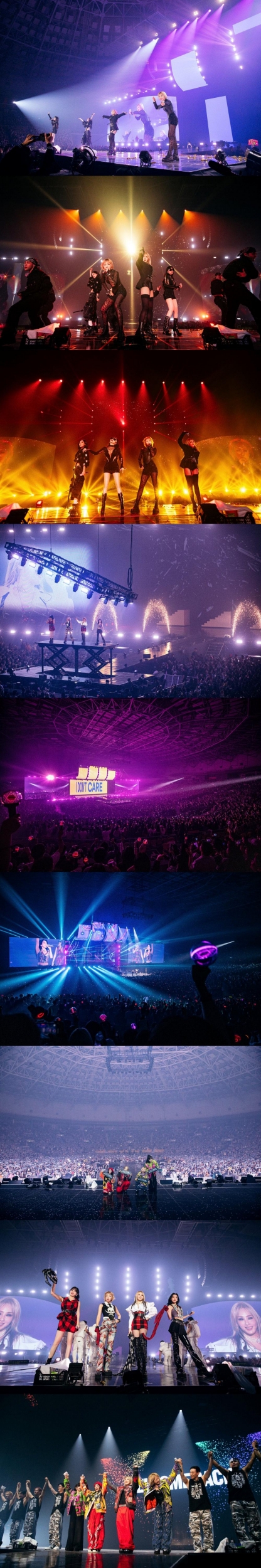 "영원히 못 잊어"…2NE1, 15주년 아시아 투어 화려한 마침표