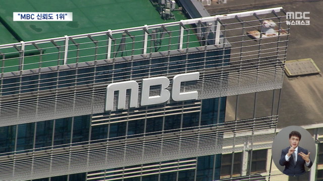 "한국 뉴스 신뢰도 최하위"‥MBC 신뢰도 58%로 1위