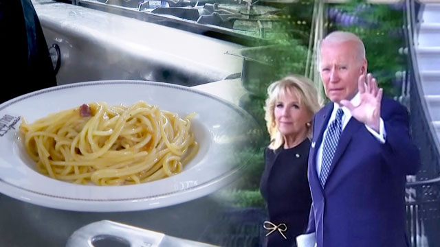 Debate over ordering two plates of pasta like the Noisy Biden couple ...