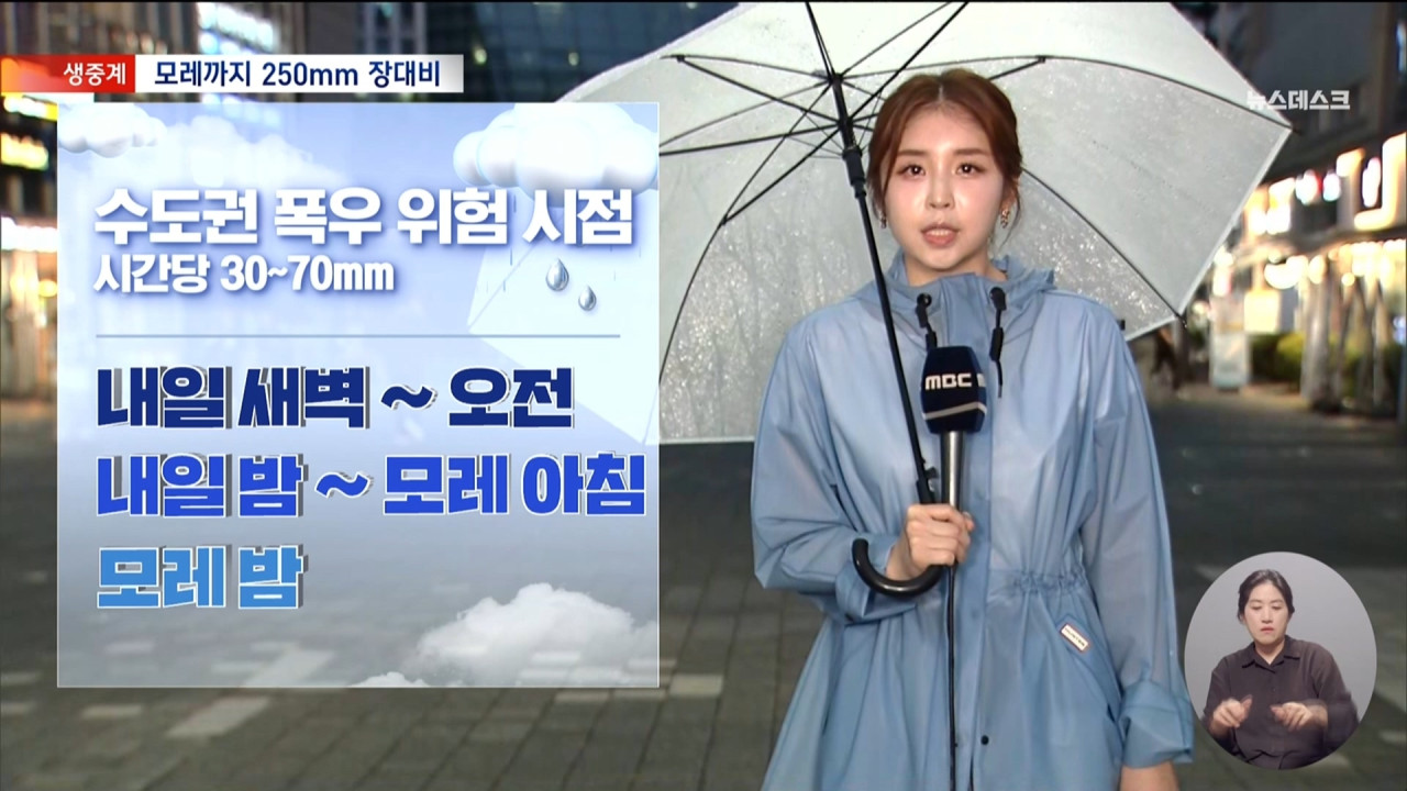 Seoul Heavy Rain Alert: Visible Radar Video and Forecast Recap - News ...